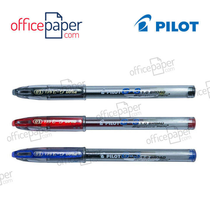 Pilot G-3 1.0mm Broad Gel Pen Super Smooth | Lazada