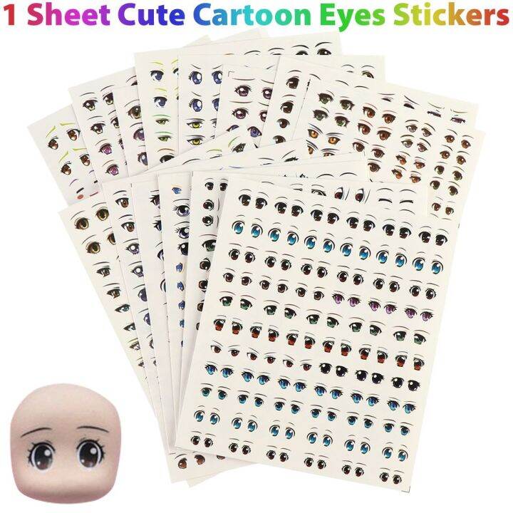 1 Sheet High Quality Anime Figurine Doll Multistyles DIY Doll ...