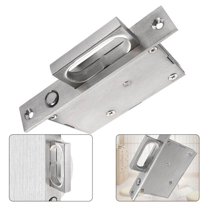 Stainless Steel Door Handles Concealed Sliding Door Lock Moving Door ...