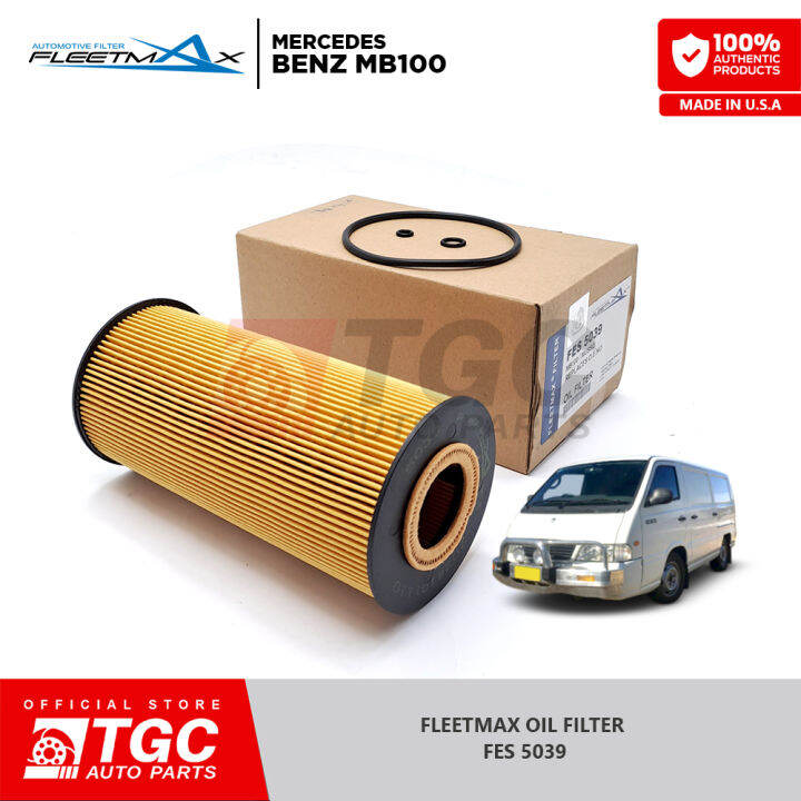 Fleetmax Oil Filter for MERCEDES BENZ MB100 FES 5039 - 1PC | Lazada PH