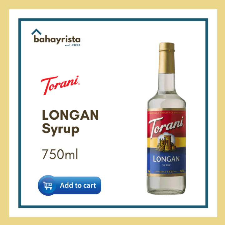 Torani Longan Syrup 750ml | Lazada PH