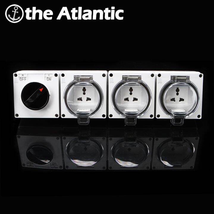 IP66 Universal Weatherproof Socket Waterproof Dust Proof Switch Outdoor ...