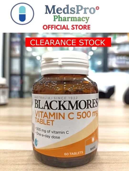 BLACKMORES VITAMIN C 500MG 60 TABLET | Lazada