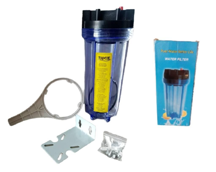 Filter Housing 10"sl Transparent w/bracket & spanner | Lazada PH