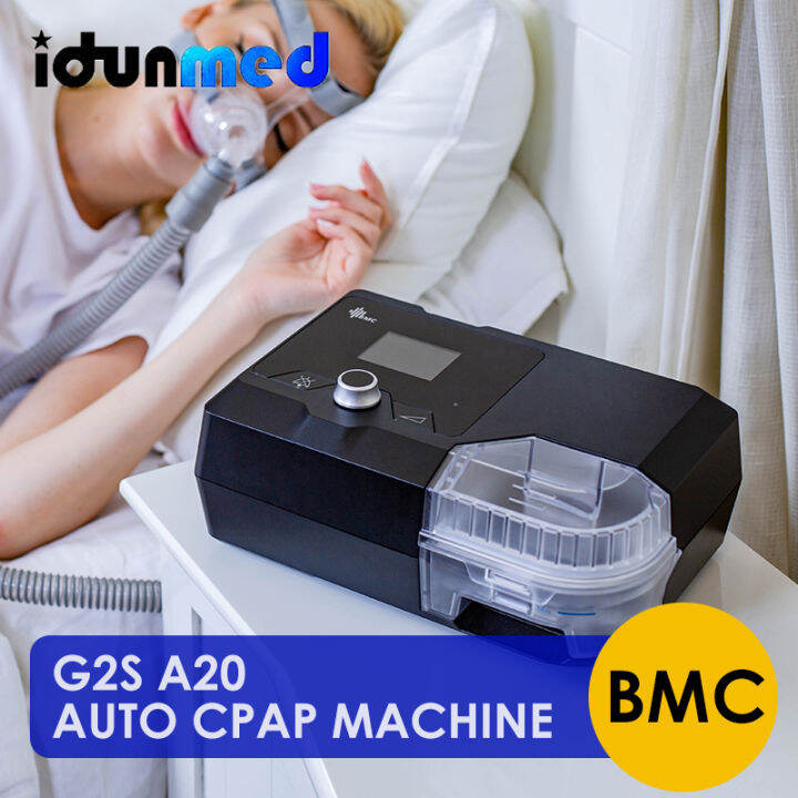 BMC G2S A20 CPAP Machine Comfortable Ventilator Auto Model with BMC WNP CPAP Nasal Pillow Mask ...