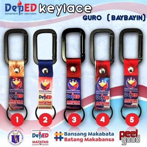 DEPED GURO (BAYABAYIN) Key Lace / Key Chain for Teachers, Educators and ...