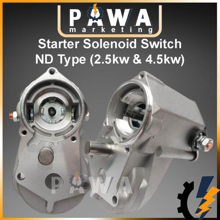 Pawa ND Denso Type Starter Solenoid Switch 4.5kw 2.5kw Left Right 12V ...