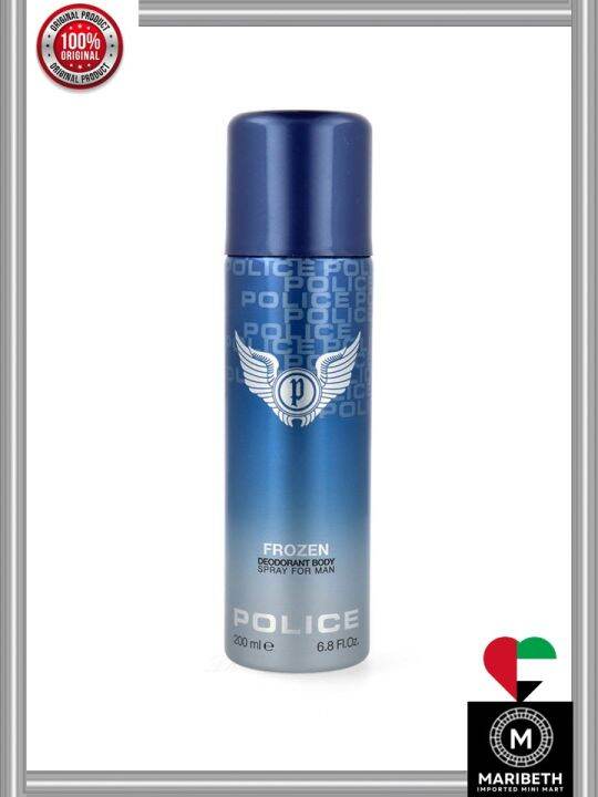 Police Frozen Deodorant Spray for Men 200ml | Lazada PH