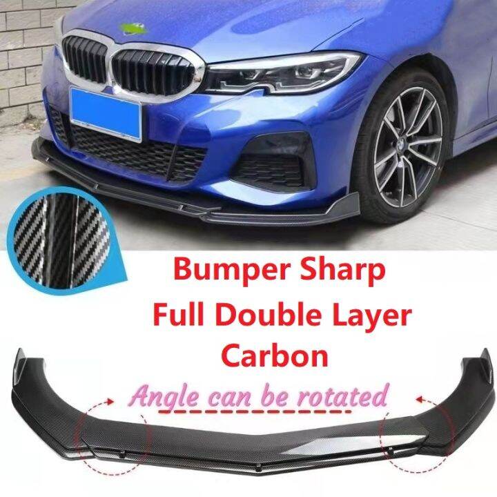 Universal Front Sharp Bumper Lip Body Kit Color model NEw model Set ...