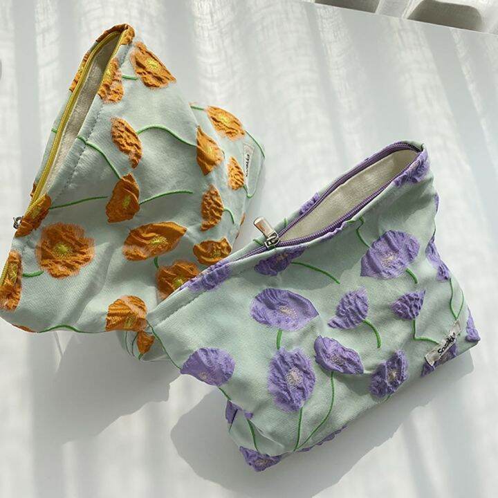 WPOT กระเป๋าเครื่องสําอาง ง่าย กลางแจ้ง บุคลิกภาพ จัดแต่งหน้า บรรเทา ...