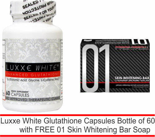 LUXXE WHITE GLUTATHIONE 775mg 60 Capsules with FREE Luxxe Soap 01 | Lazada PH