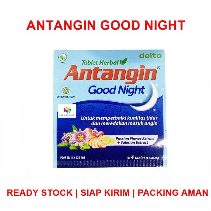Antangin Good Night Tablet Herbal (isi 4 tablet) | Lazada Indonesia