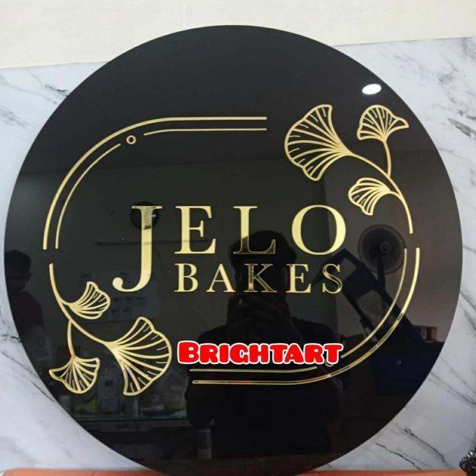 [Ready] Custom Signage Akrilik Timbul, Custom Logo Akrilik Timbul ...