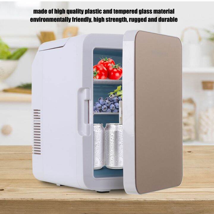 10L Portable Freezer Car Refrigerator Mini Fridge Cooler Warmer AC220V ...