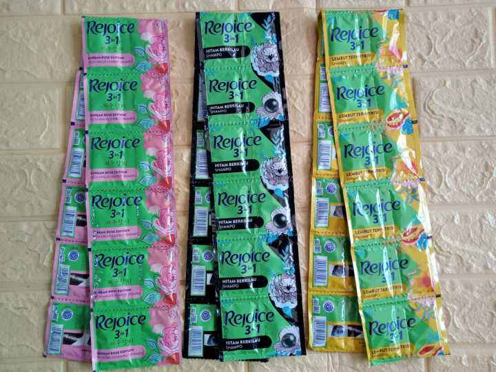 SHAMPOO REJOICE SACHET/RENCENG ISI 12/24 SACHET | Lazada Indonesia