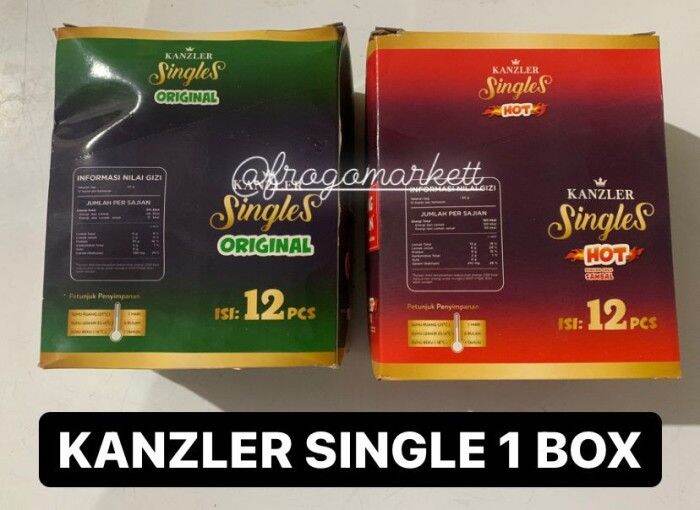Ready To Eat !!! Sosis Kanzler Single 1 Box | Lazada Indonesia