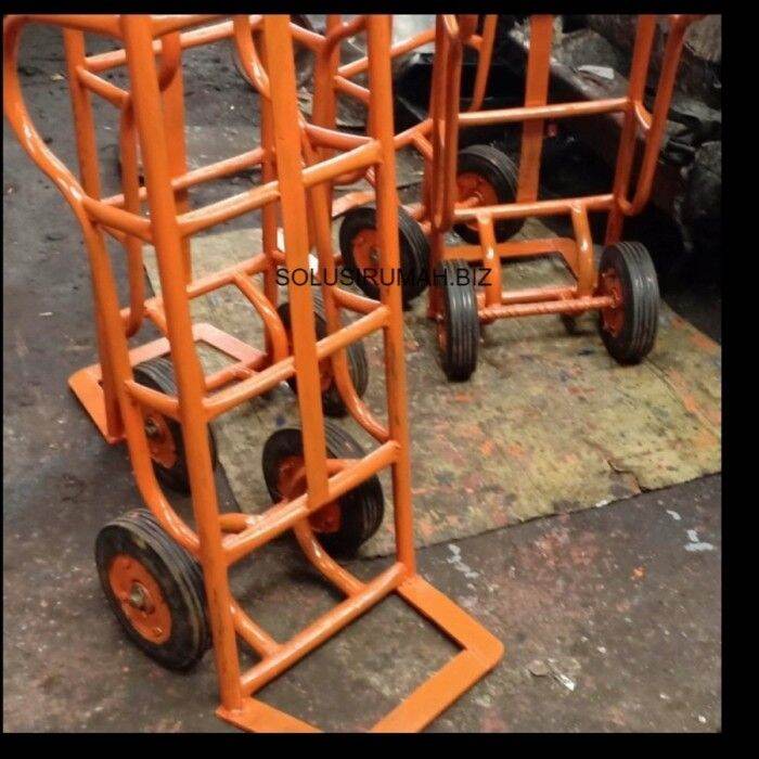 Troly Barang 500kg troli angkut barang trolley roda 220mm tebal 65mm ...