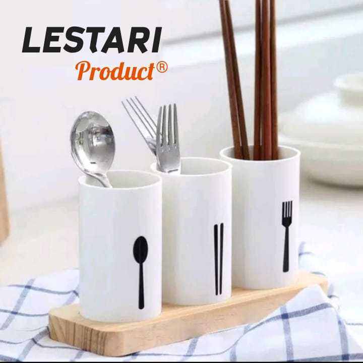 Tempat Sendok/Tempat Sendok Garpu/Tempat Sendok Estetik/Rak Sendok ...