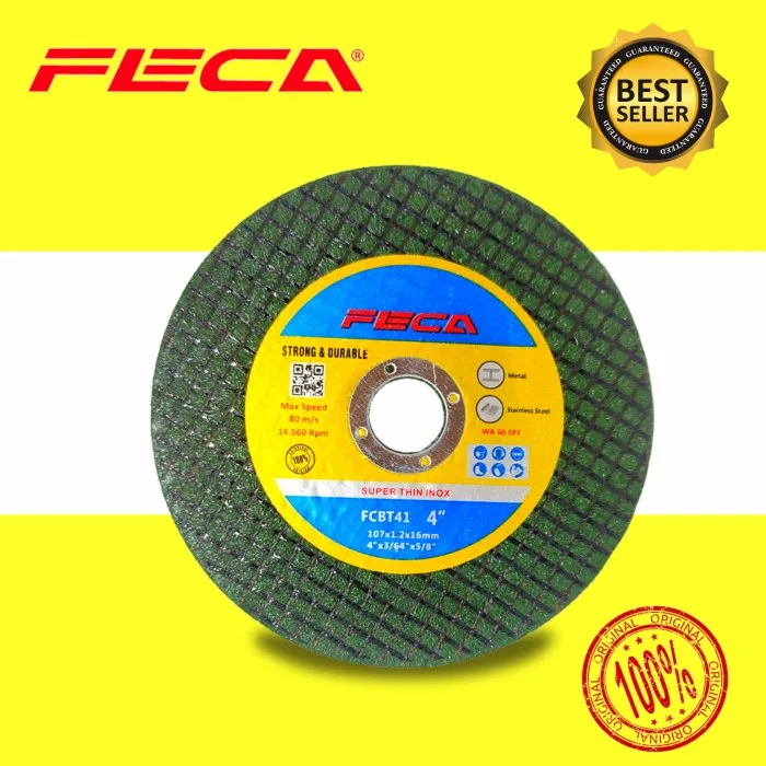 FECA batu gerinda mata potong besi 4 X 1 stainless metal cut grinda | Lazada Indonesia