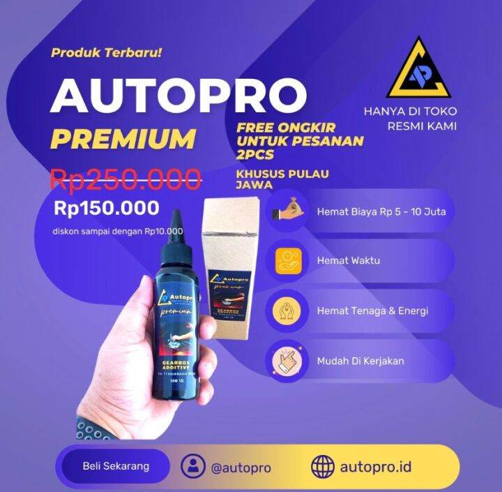 Additive Mobil Matic Autopro 75 ml & 100 ml Original | Lazada Indonesia