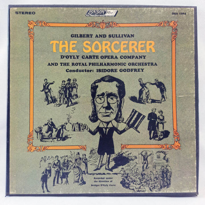 (Box Set, 2 LPs) Gilbert & Sullivan, Isidore Godfrey - Gilbert ...