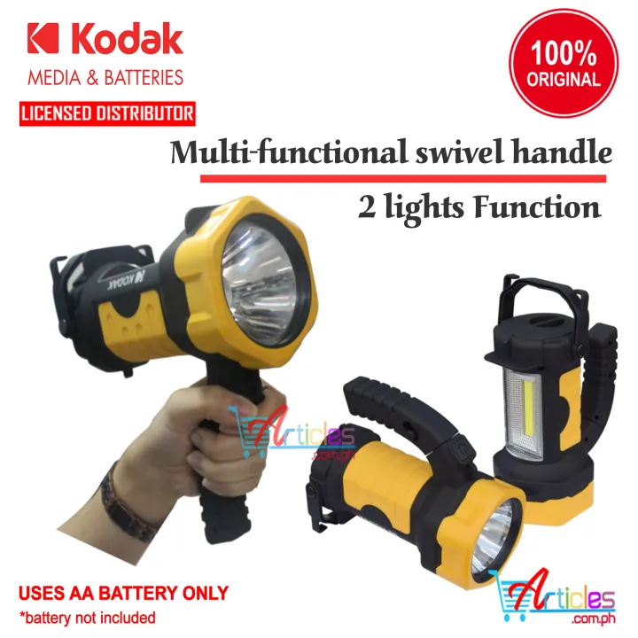 KODAK LED FLASHLIGHT FLASH LIGHT FLOOD LIGHT HANDY 220 | Lazada PH