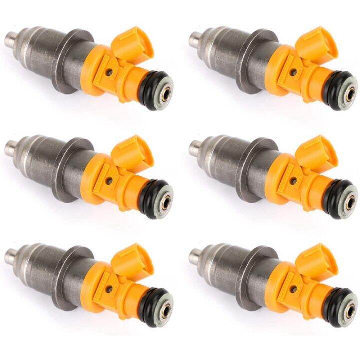 6Pcs Fuel Injector Nozzle 60V-13761-00-00 for Yamaha Outboard HPDI 250 ...