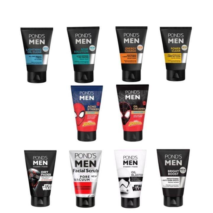 Pond's men face wash - pencuci muka pria 100gr | Lazada Indonesia