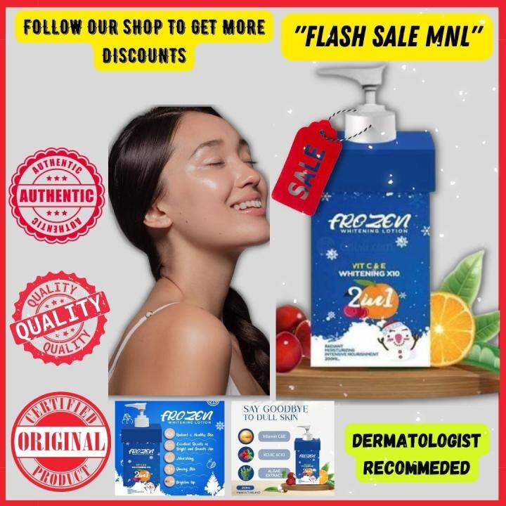 ⭐ORIGINAL FROZEN COLLAGEN LOTION 250ml whitening x10 lotion\ Nourishes ...