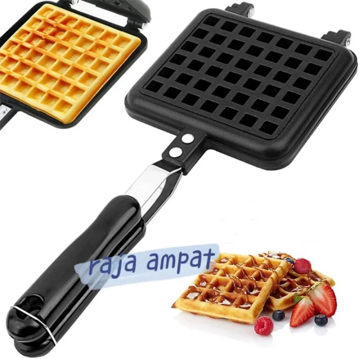 Cetakan kue Waffle Croffle Maker - Tempat buat Wafel Roti Donat ...