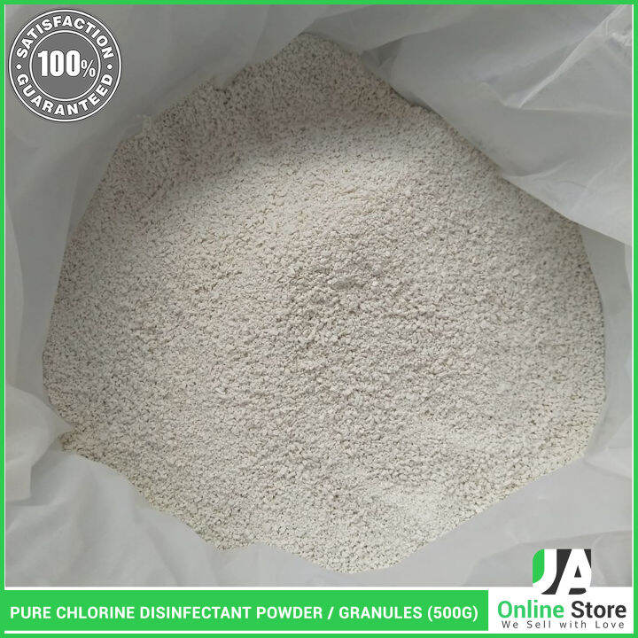 Pure Chlorine Disinfectant Powder / Granules 500 grams by J&A Online ...