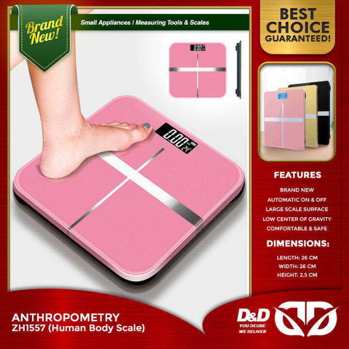 D&D | ZH1557 ANTHROPOMETRY Human Body Weigh Scale - Digital Display ...