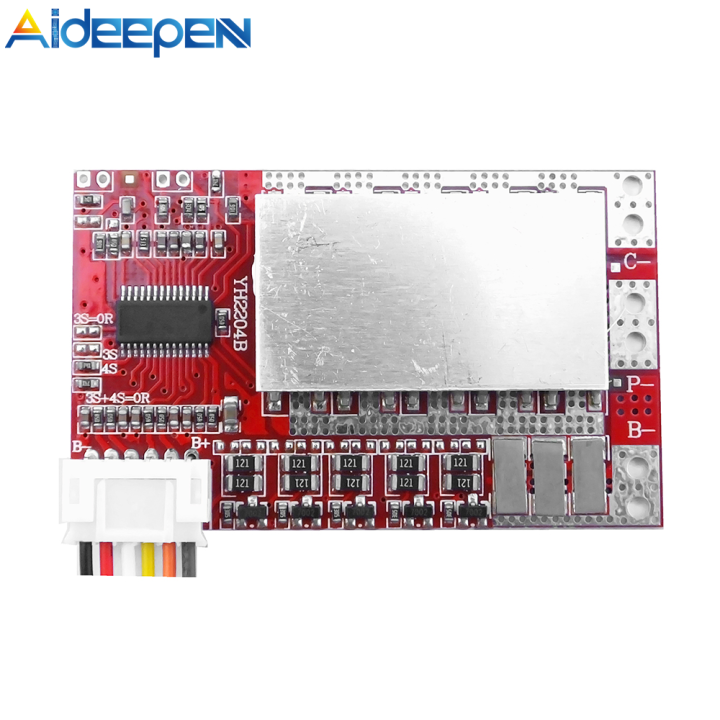 Aideepen 3S 5S 50A Lithium B-attery Protection Board 3.7V PO4 B-attery ...