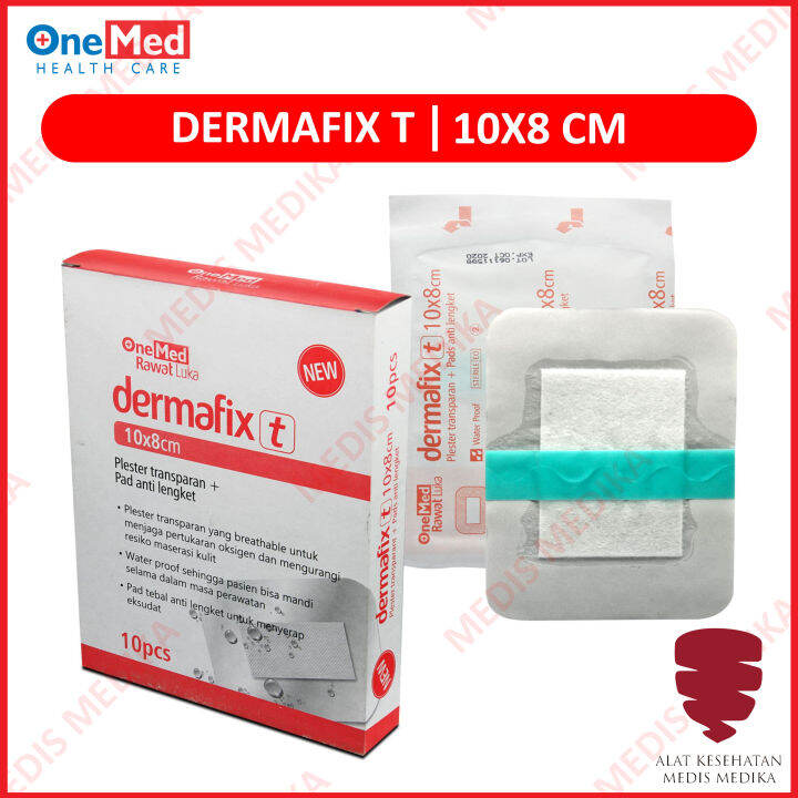 Dermafix T 10 x 8 cm Onemed Plaster Transparan 10x8cm Peralatan P3K ...