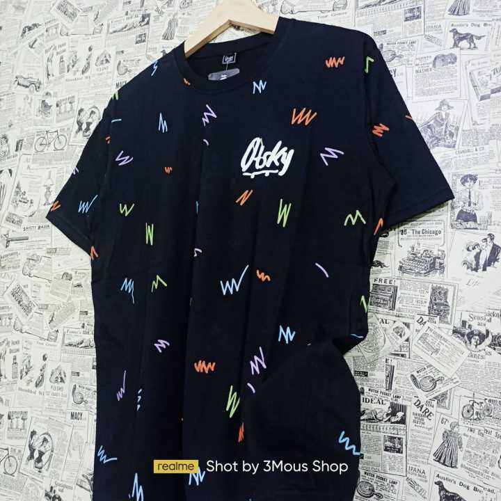 Baju Distro Terbaru 2023 / Kaos Otsky Free Sticker / Baju Otsky Cowok ...
