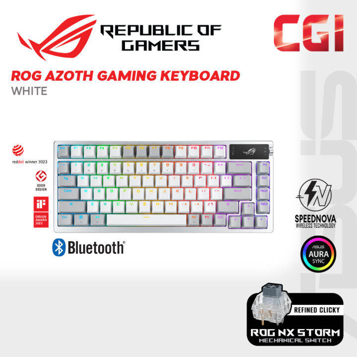 Asus M701 ROG Azoth OLED Display SpeedNova NX Mechanical Gaming ...