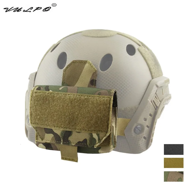 VULPO Hunting Tactical Helmet Battery Pouch Fast Helmet Counterweight ...