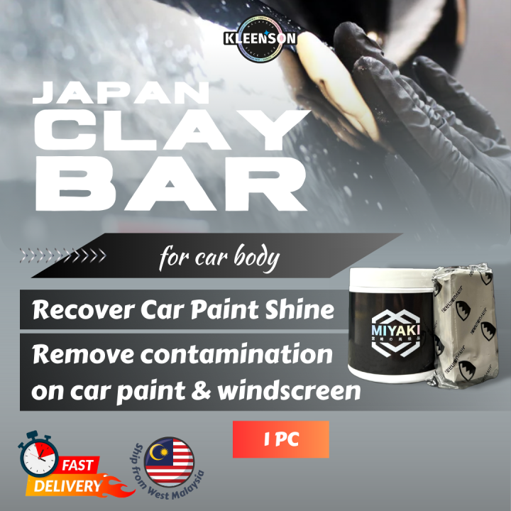 MIYAKI Japan Clay Bar Car Kit | Lazada