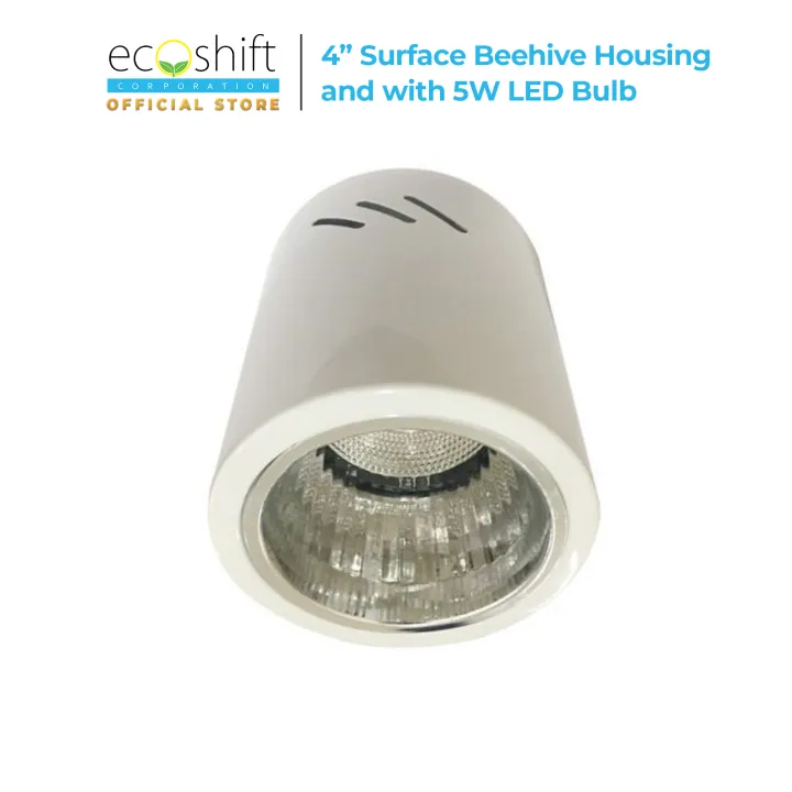 EcoShift | 4" Surface Beehive Housing and with 5W LED Bulb | Lazada PH