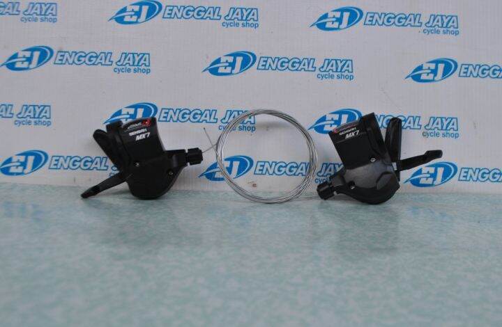 Sepasang Shifter Kanan Kiri Sensah MX7 21 Speed - Operan 3 X 7 Speed ...