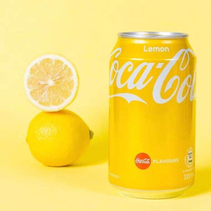 [ Hong Kong ] Coca-Cola Lemon Limited Edition可口可乐柠檬口味限量版 330ML | Lazada