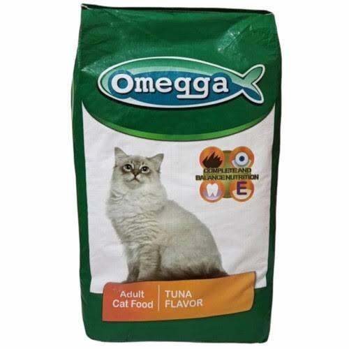Omegga adult cat food tuna flavour 1 kg 800 gr makanan kucing omega ...