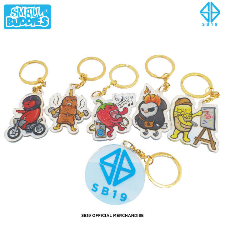 SB19 OFFICIAL SMALL BUDDIES KEY RINGS | Lazada PH