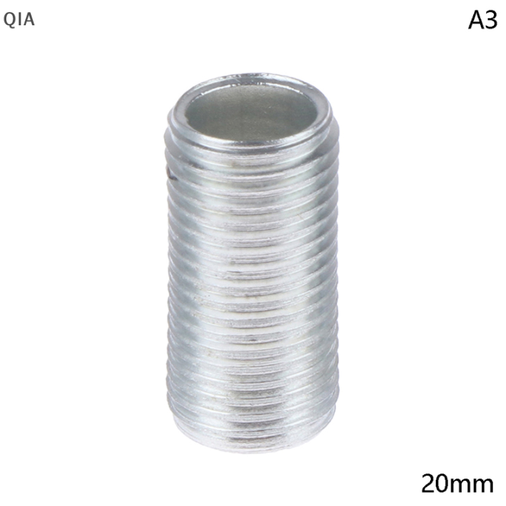 QIA 10Pcs M10 Lamp Tooth Tube Internal Hollow Threaded Tube Screw Nut ...