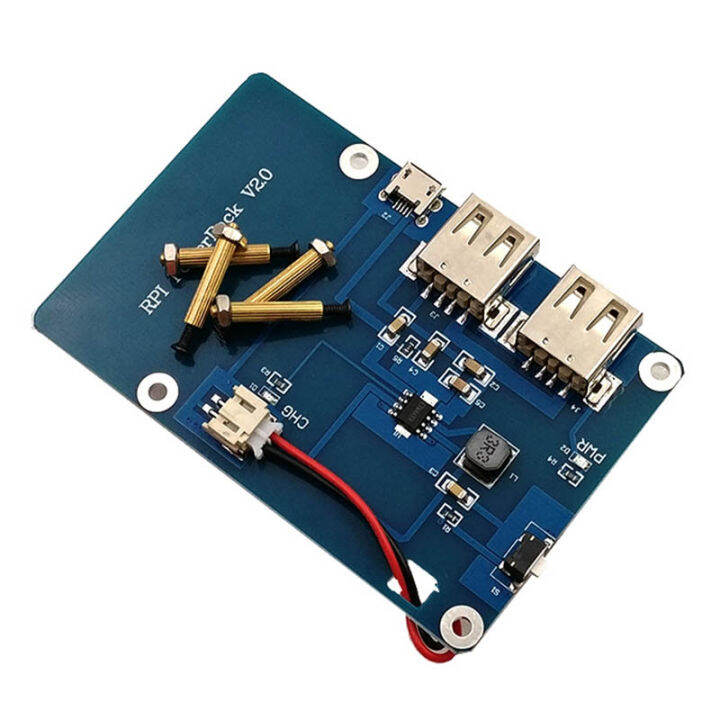 RPI Raspberry Pi Lithium Power Expansion Board Dual USB Output Suitable ...