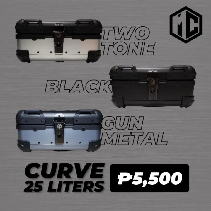 22L MC ALLOY TOP BOX | Lazada PH