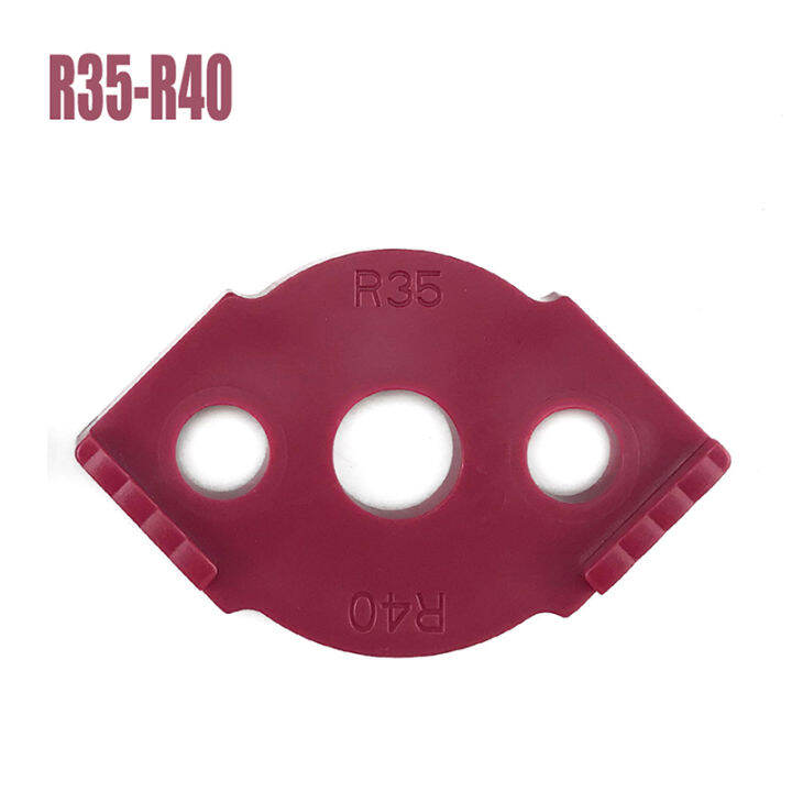 FUYU Woodworking Router Corner Radius Templates Jig R5 to R40 Routing ...