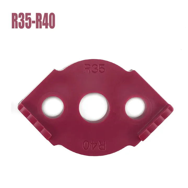 NewHopeTreee Woodworking Router Corner Radius Templates Jig R5 to R40 ...