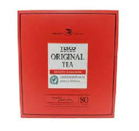 Tesco Original Tea 80 Bags | Lazada PH