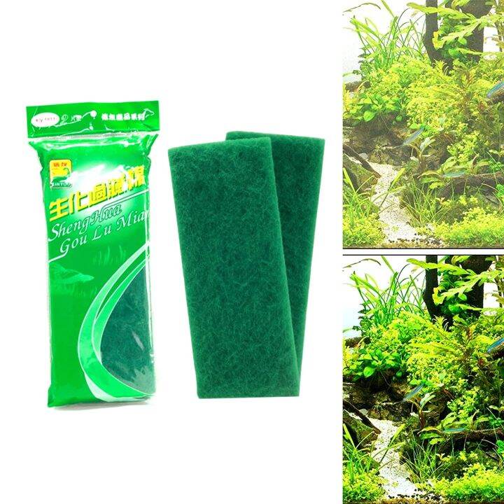 Aquarium Fish Tank High Density Cotton Sponge Pad Biological Filter ...